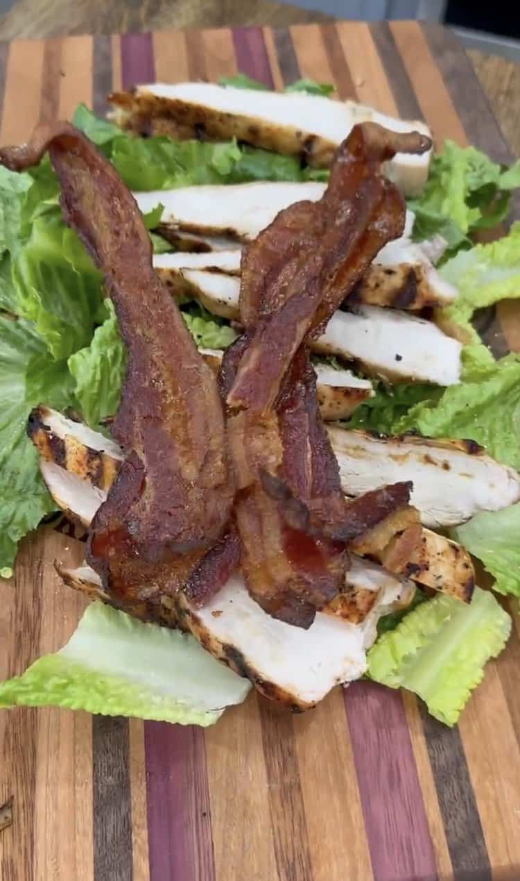 Chopped Chicken Caesar Salad Sandwiches - Cooking in the Midwest