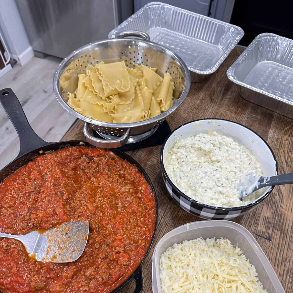 Homemade Lasagna - Cooking in the Midwest