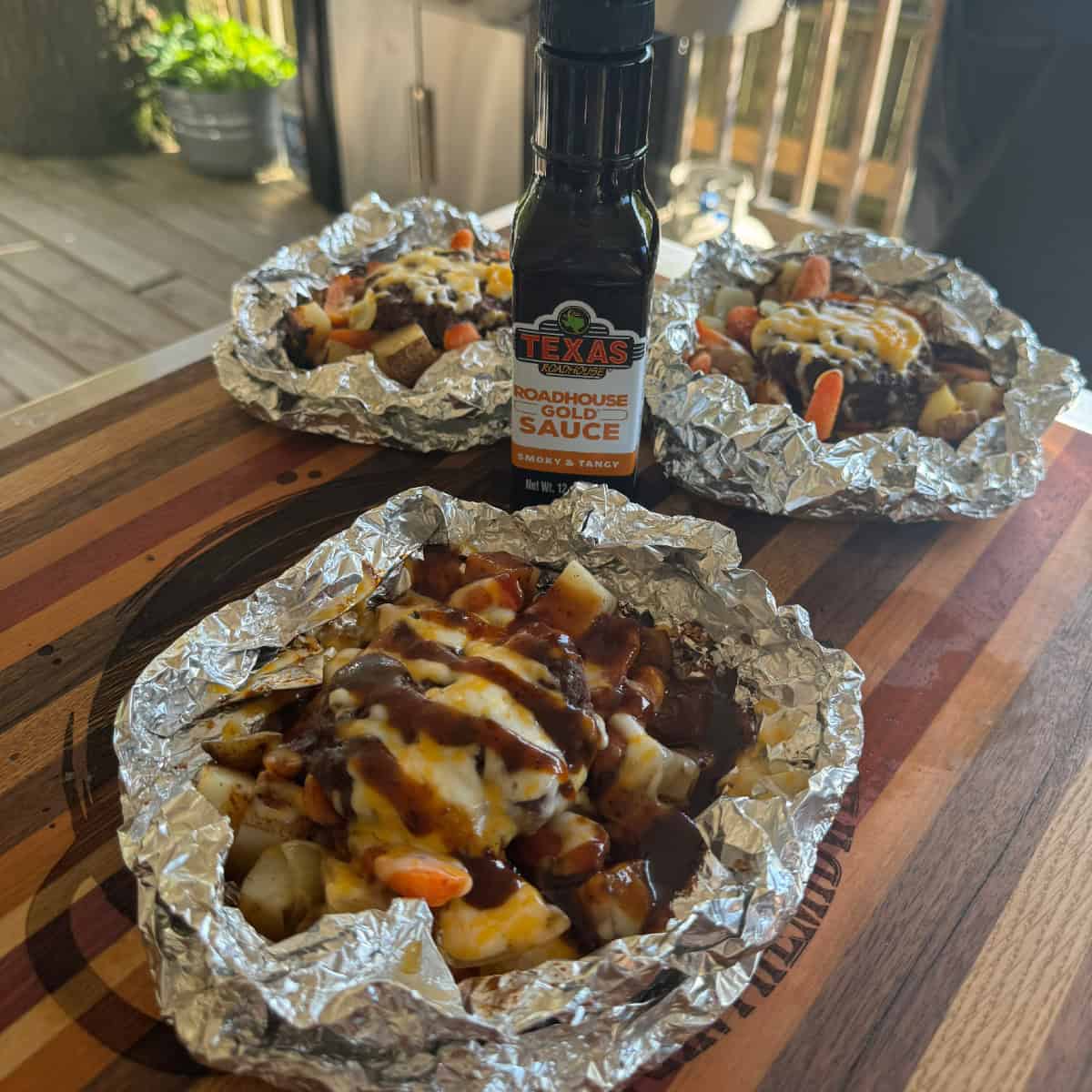 Cheese Burger Foil Packets - Cooking in the Midwest