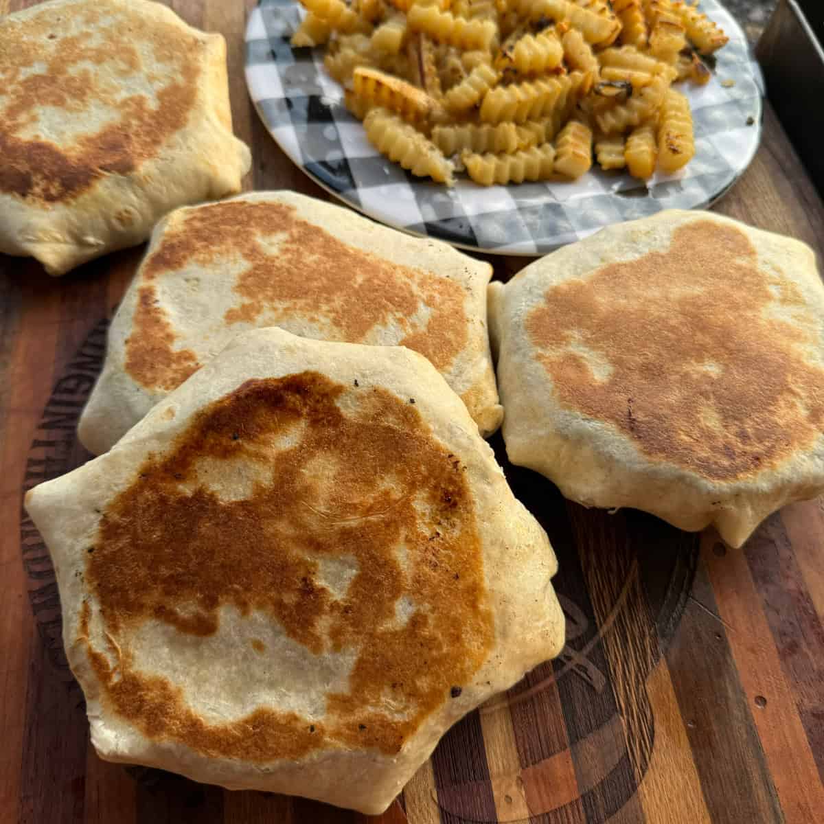 Smash Burger Crunch Wraps - Cooking in the Midwest