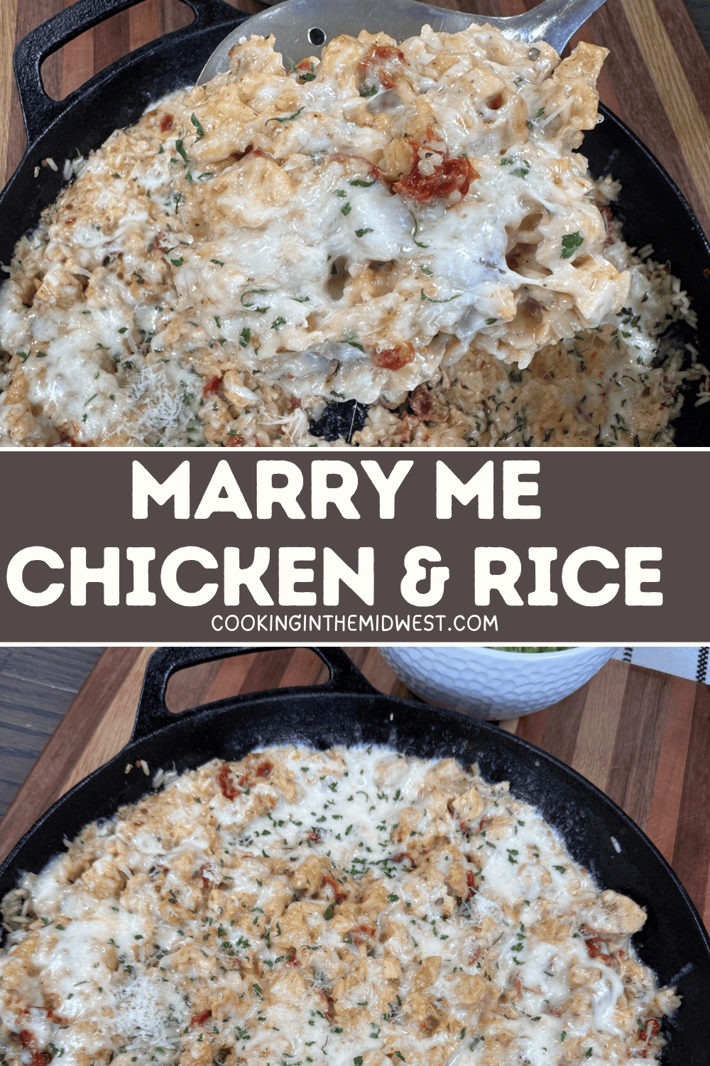Marry Me Chicken and Rice - Cooking in the Midwest